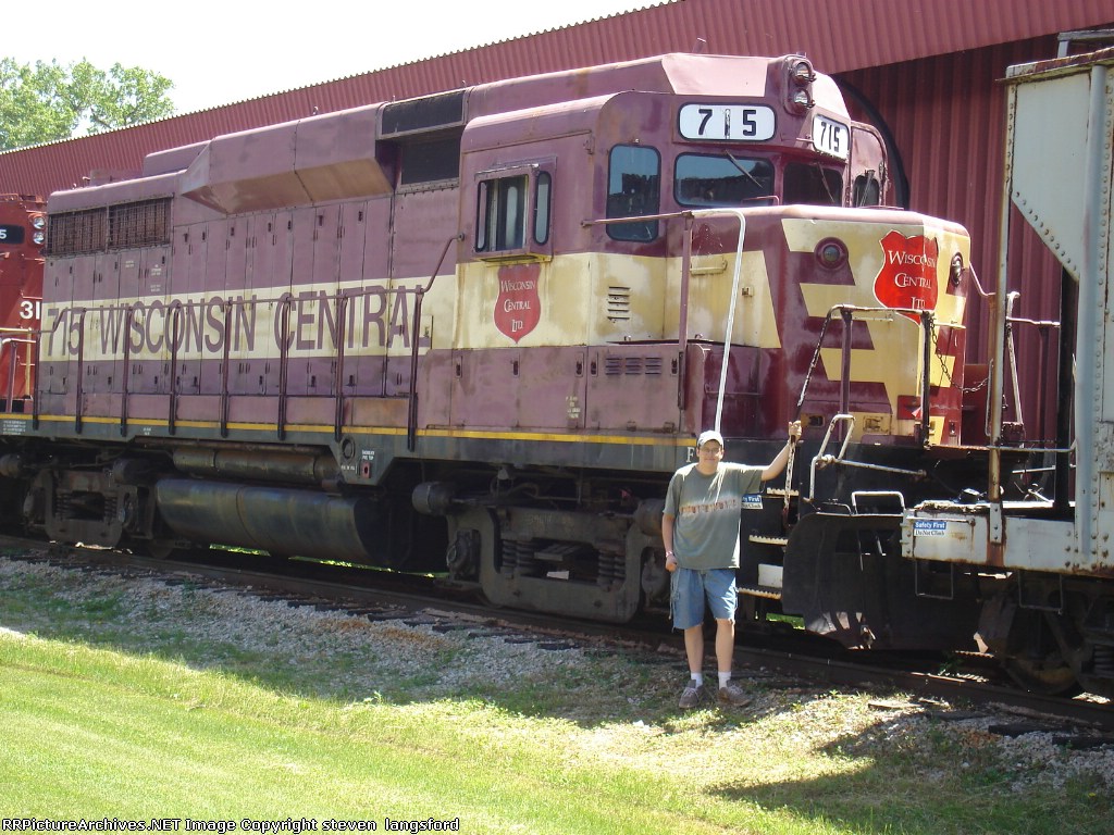 ME STANDING NEXT TO WC Engine # 715